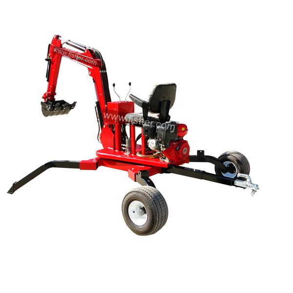 ATV Backhoe with 360 degree rotation - Buy towable backhoe with 360 ...