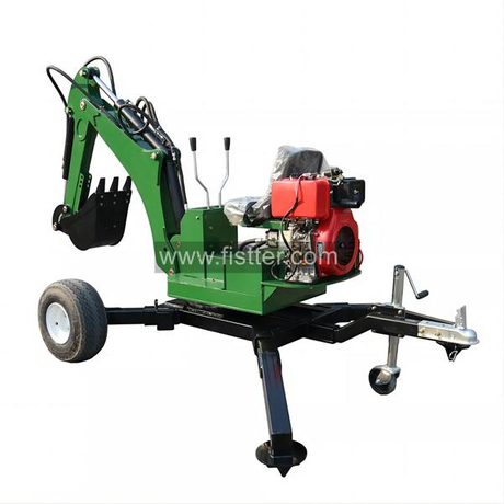 ATV Backhoe with 360 degree rotation - Buy towable backhoe with 360 ...