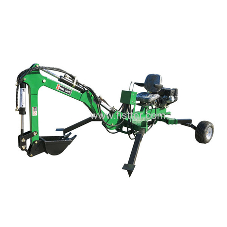 13.5hp B&S Engine Towable Backhoe - Buy ATBH 7 TOWABLE BACKHOE, Brøyt X ...